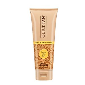 Body Drench Quick Tan Gradual Tanning/Bronzing Lotion | Self Tan, Sunless Tanner Solution for Mess Free Coverage | Dark, 8 Fl Oz