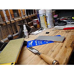 Diamond Machining Technology (DMT) D8XX Dia-Sharp Diamond Sharpening Stone Bench Plane, Extra Extra Coarse, 8 Inch