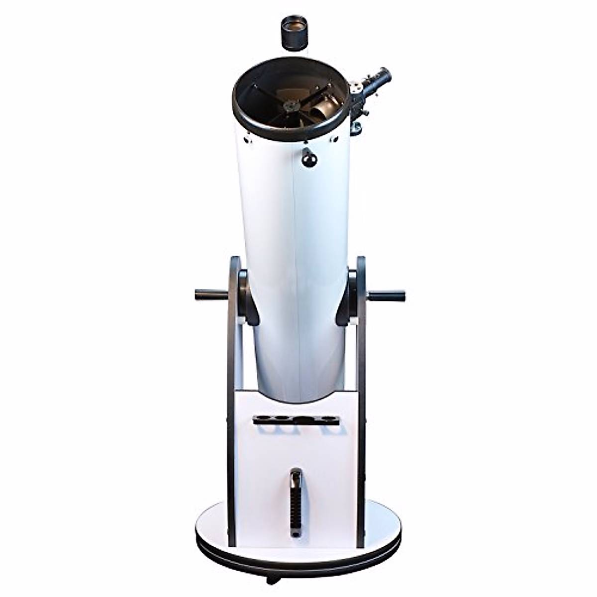 Sky Watcher Classic 200 Dobsonian 8-inch Aperature Telescope – Solid-Tube – Simple, Traditional Design – Easy to Use, Perfect for Beginners, White (S11610)