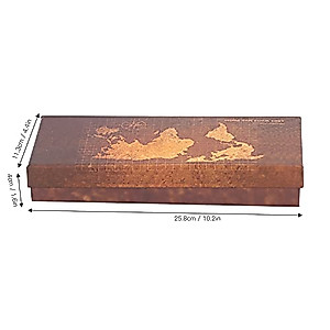 GOWENIC Calligraphy Pen Ink Set, Handcrafted Retro Quill Pen Set Quill Pen for Letter for Writing Gift Cards (Navy Blue)