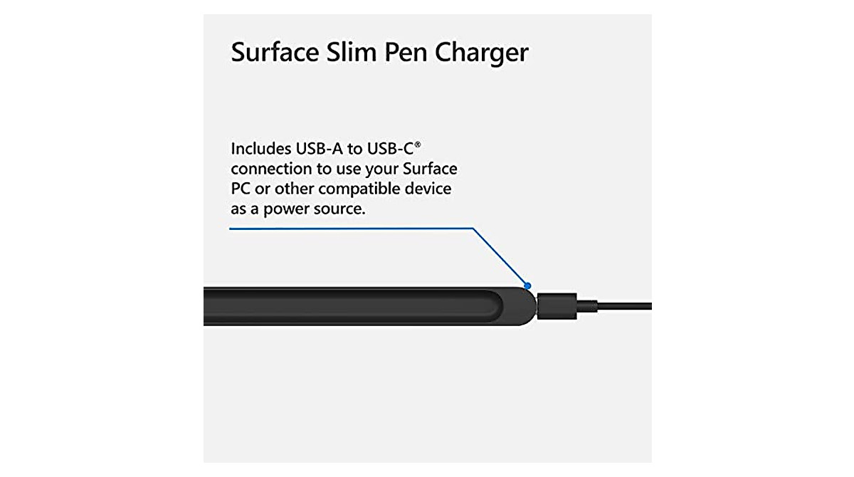 Microsoft Surface Slim Pen Charger - Compact & Reliable Charging Solution