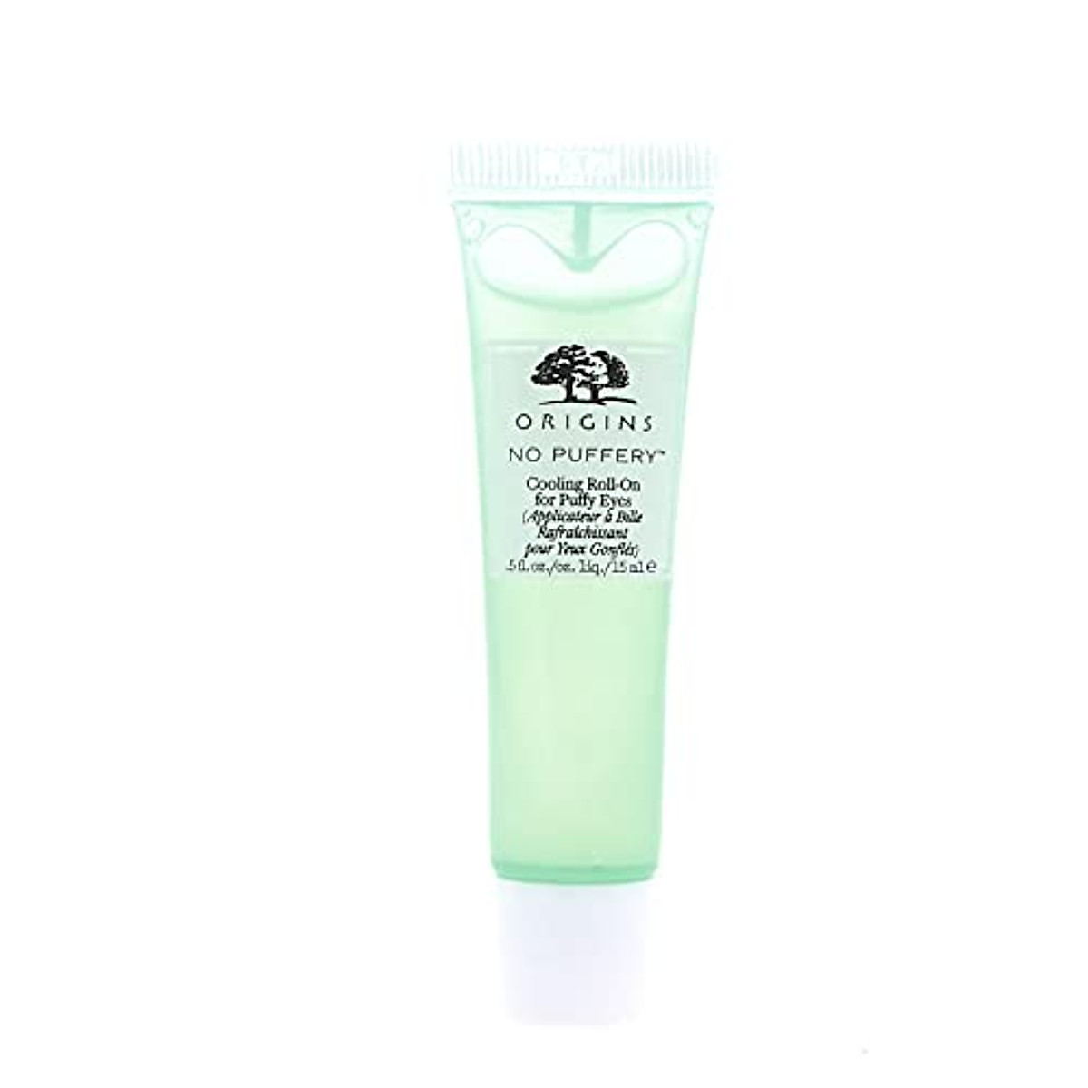 Origins No Puffery Cooling Roll-On for Puffy Eyes, 0.5 Fl Oz, Sensitive Skin, Lavender Musk Scent