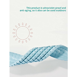 Baby Proofing Edge Corner Protector, 3M Pre-Taped Corners, 40 inch (X2 PCS), Baby Proof Corner Guard Heavy-Duty. Blue