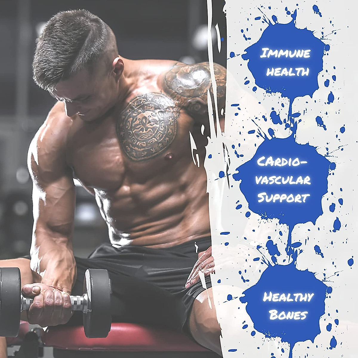 Gaspari Nutrition Aggression Shaker Bottle, Leak-Free, Durable, Workout Mixing Cup, Perfect for Pre Workout and Protein (28 oz, Clear)