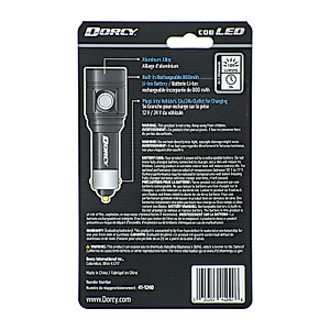 Dorcy 12V Car Plug In Rechargeable Flashlight PDQ