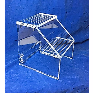 Clear Acrylic Lucite 2 Step Stool
