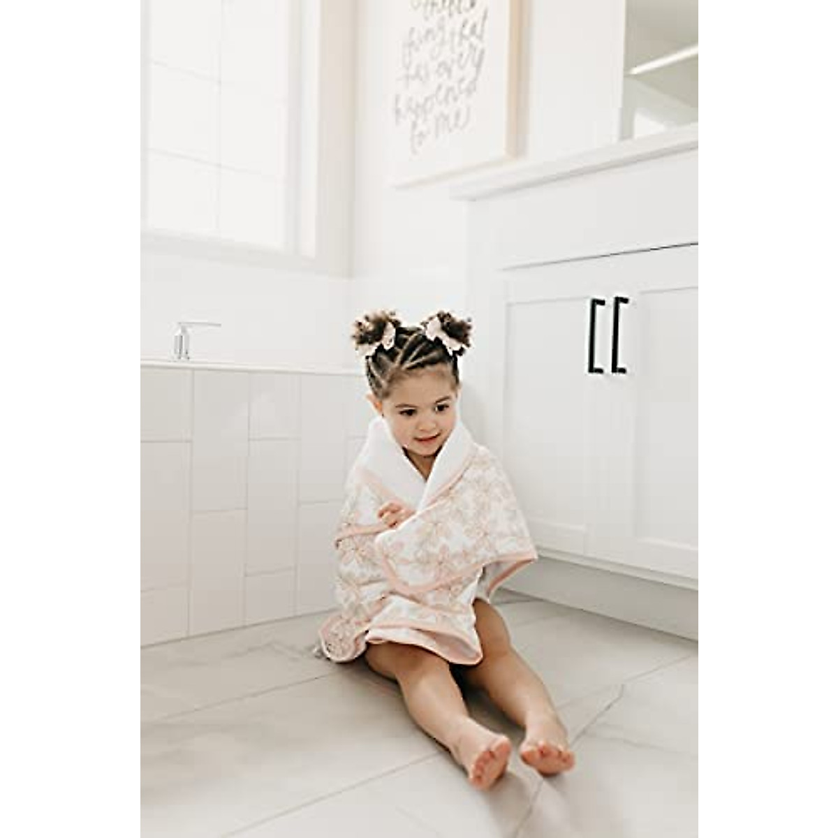 Premium Knit Hooded Bath Towel"Kiana" by Copper Pearl