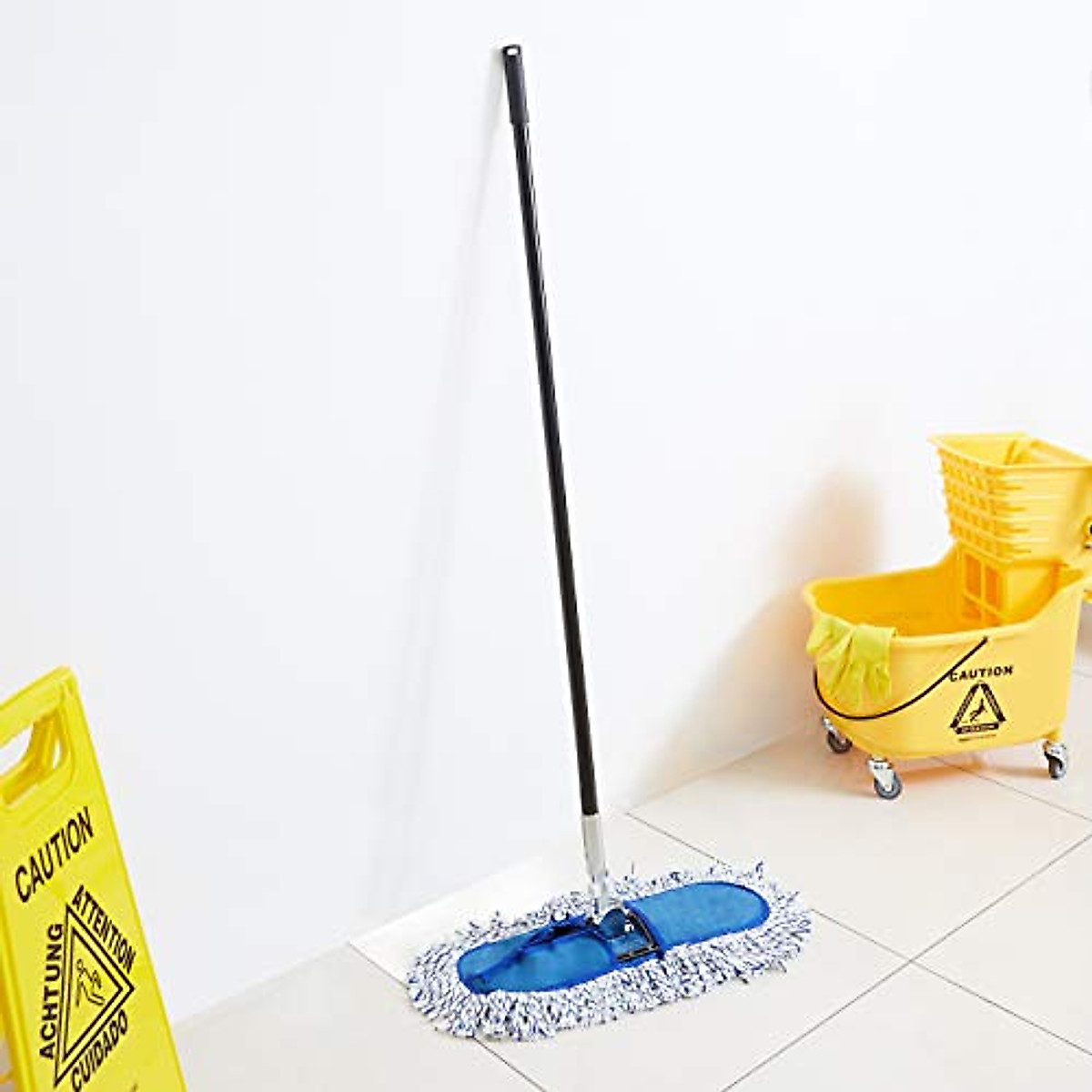 AmazonCommercial Dust Mop Frame, 18-Inch - 6-Pack