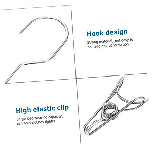 STOBAZA Clothespin Outdoor Clothes Drying Rack Shirt Hangers Portable Clothes Rack Folding Clip Hanger Shirts Hanger Outdoor Hanger Sock Coat Hanger Folder Portable Clothes Drying Rack