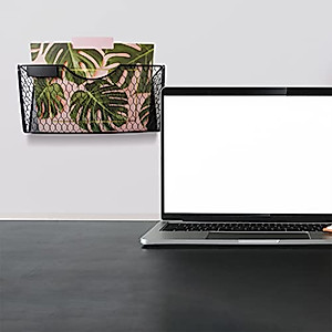 Rejuvet Super Strong 1-tier Magnetic file holder for file cabinets-13.9inch(35.5cm) black magnetic paper holder that holds up to 8.8 Lbs (4kgs). It is a magnetic organizer as well as a magnetic folder holder