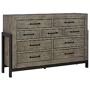 Signature Design by Ashley Brennagan Dresser, Grayish Brown