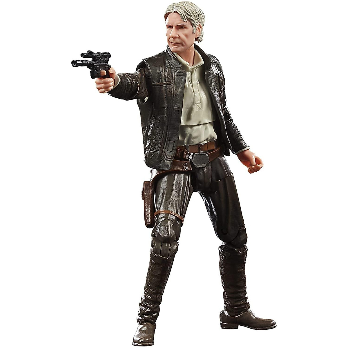 STAR WARS The Black Series Archive Han Solo Toy 6-Inch-Scale The Force Awakens Collectible Action Figure, Toys for Kids 4 and Up