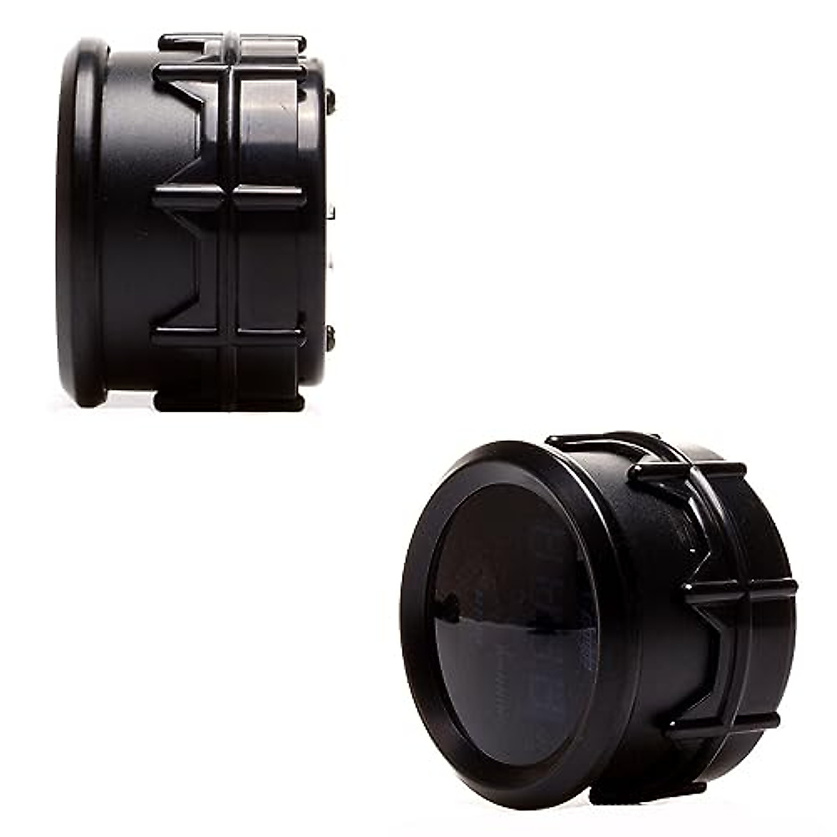 AUCELI Car Digital RPM Tachometer 0-9999, Universal Meter Kit, 2" 52mm & Blue LED Light Display