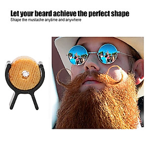 Handlebar Mustache Training Wheel, 1 Pair Wood Gel Handlebar Mustache Training Wheels, Training Wheel For Mustache Training Wheels