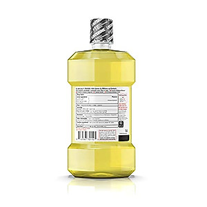 Listerine Original Oral Care Antiseptic Mouthwash with Germ-Killing Formula to Fight Bad Breath, Plaque and Gingivitis, 1 L