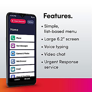 LIVELY Jitterbug Smart3 Smartphone for Seniors