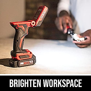 SKIL 5-Tool ComboKit: PWRCore 12 Brushless 12V Drill Driver, Impact Driver, Oscillating MultiTool, Area Light and Bluetooth Speaker, Includes Two 2.0Ah Lithium Batteries and PWRJump Charger - CB736801