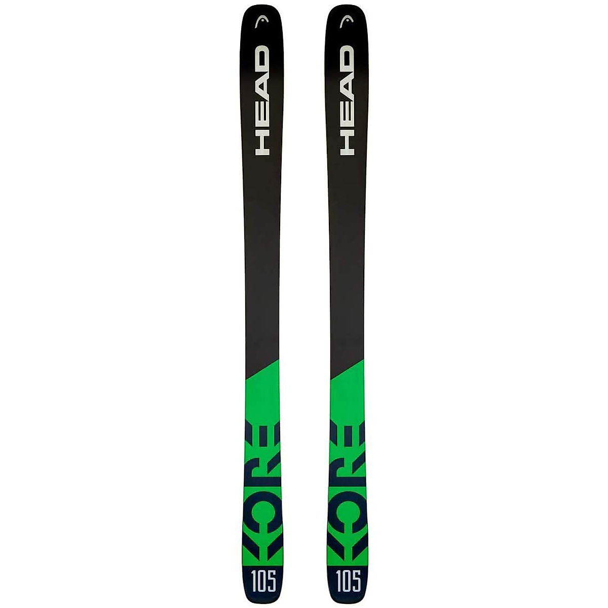 HEAD Unisex Kore 105 Graphene Grey Freeride Skis, Size: 180