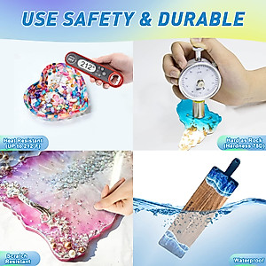 Epoxy Resin, 1 Gallon Super Gloss Epoxy Resin Kit, Self Leveling No Bubble Easy Mix 1:1 Casting & Coating Resin and Hardener Kit for Jewelry Casting, DIY Art, Table Top, Wood