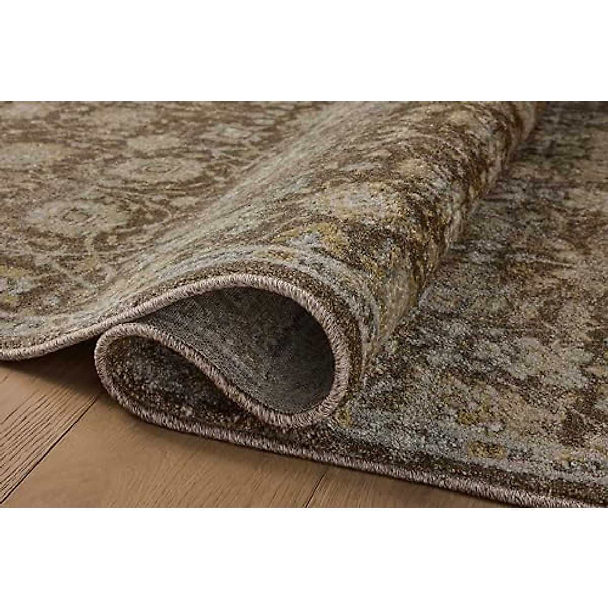 Loloi Magnolia Home by Joanna Gaines x Mona Bark/Natural 7'-6" x 10' Area Rug