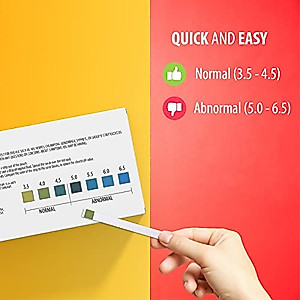 [120 Pack] PGYARD Vaginal Health pH Test Strips, Feminine pH Test, Value Pack | Monitor Vaginal Intimate Health & Prevent Infection | Accurate Acidity & Alkalinity Balance
