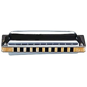 WAAZVXS M20 Diatonic Harmonica 10 Holes 20 Notes Blues Harp Key of C D Professional Musical Instruments (Color : Key of Low F)
