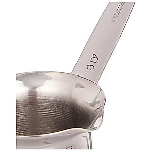 Korkmaz Stainless Steel Turkish Milk/Coffee Pot - 3 Cup