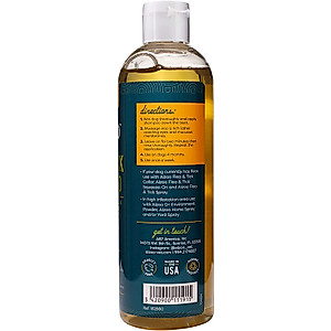 ALZOO Flea and Tick Repellent Shampoo for Dogs, Effectively Repels Fleas, Ticks & Mosquitos, 100% Plant-Based Active Ingredients, Sulfate & Paraben-Free, 12 Fl. Oz.
