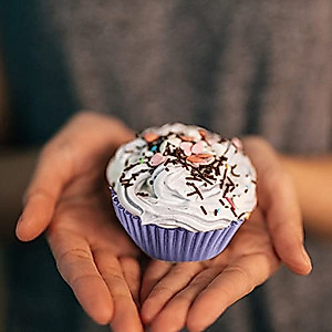 300 Count Mini Cupcake Liners Muffin Cups,Lawdiey Food Grade Baking Cups Paper (3 color)