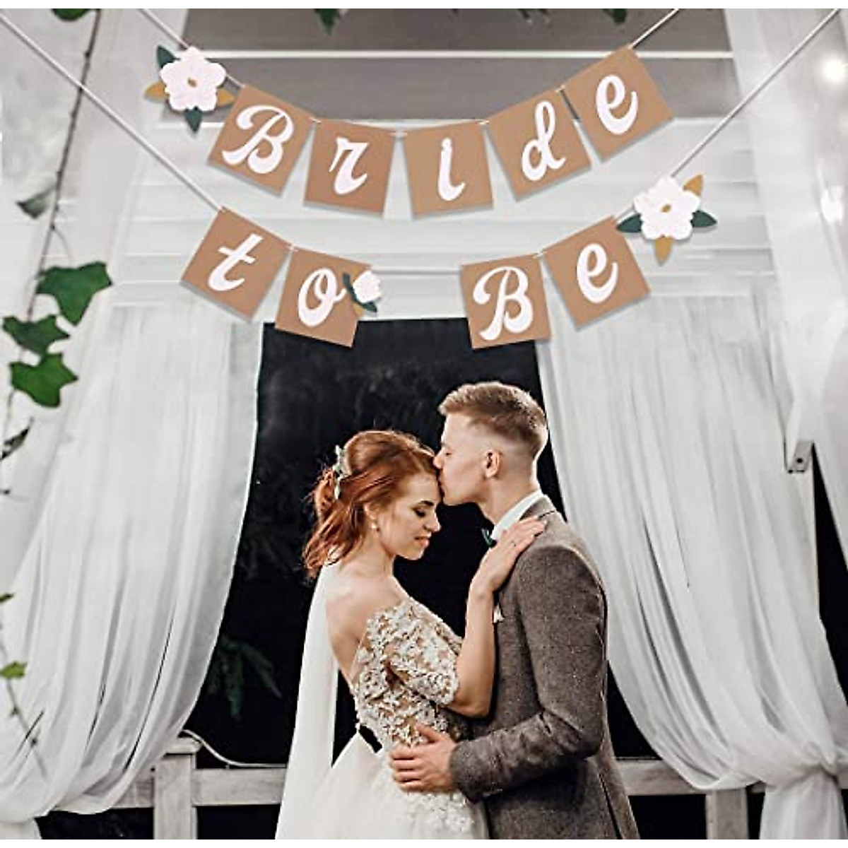 Bride to Be Banner - Magnolia Floral Bride to Be Banner, Bridal Shower Decorations, Miss to Mrs Banner, Bachelorette, Engagement and Wedding Party Decorations