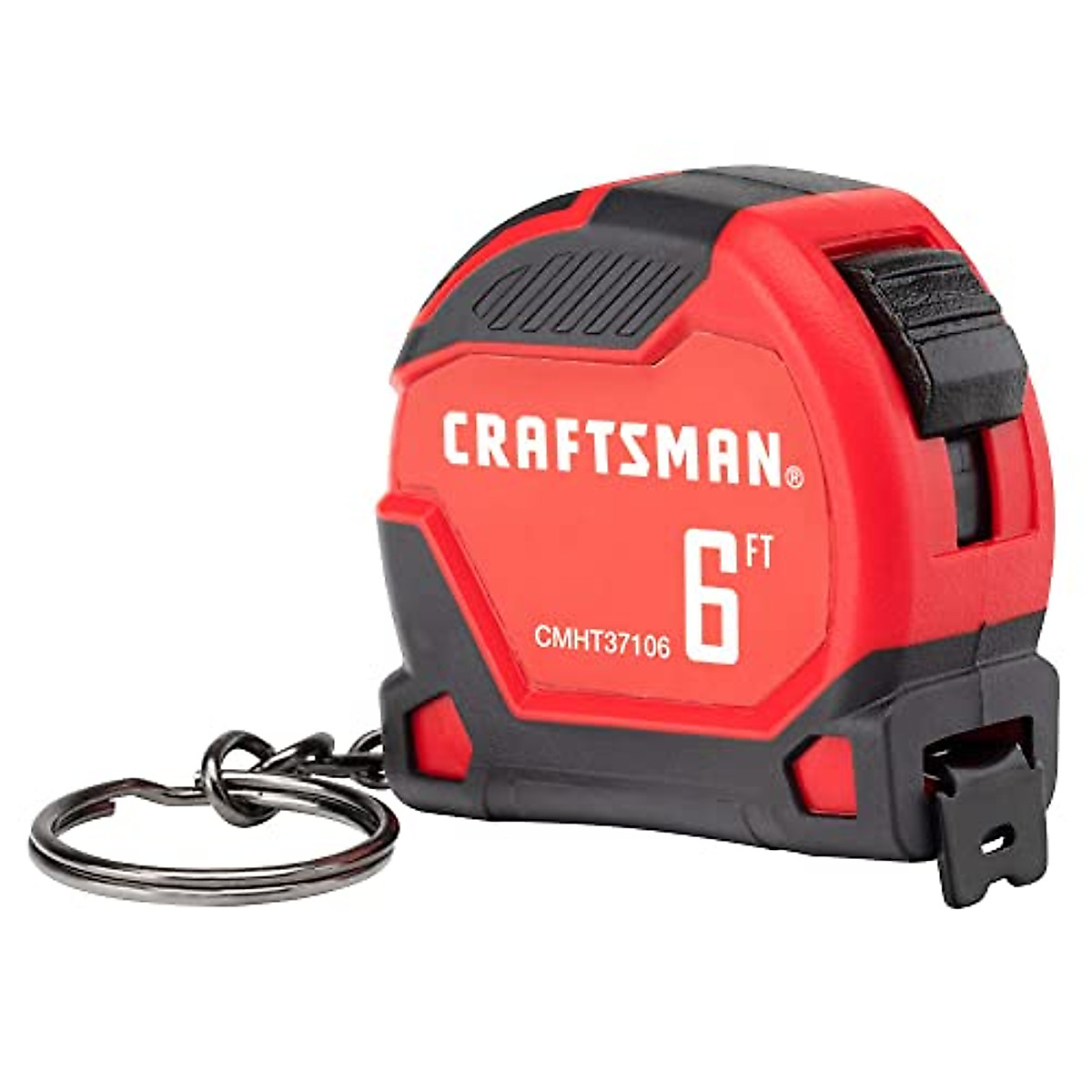 CRAFTSMAN Keychain Tape Measure, 6 FT (CMHT37106G)