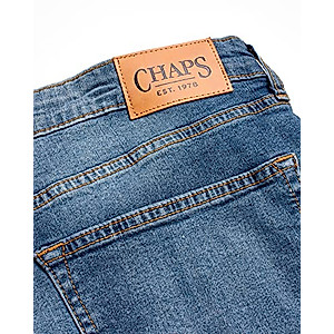 Chaps Men's Relaxed Fit Jeans - Comfort Stretch Denim Jeans - Classic Fit Jeans for Men, Size 36W x 32L, Armour Wash