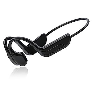 Peakidom Bone Conduction Headphones, Open Ear Headphones Wireless Bluetooth, Waterproof and Sweatproof, Suitable for Running, Fitness, Cycling, Driving, Etc.