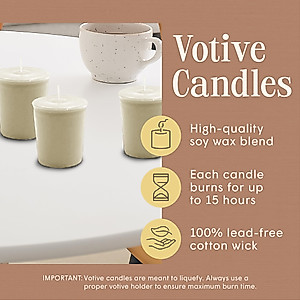 Mister Candle Tranquil Harmony Collection, Handmade Scented Votive Candles Bulk, Aromatherapy Candles with Soy wax and Essential Oils (Set of 9, Palo Santo & Sandalwood)