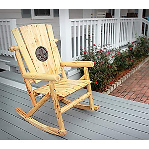 Leigh Country TX 95102 Aspen Fleur-De-Lis Rocker