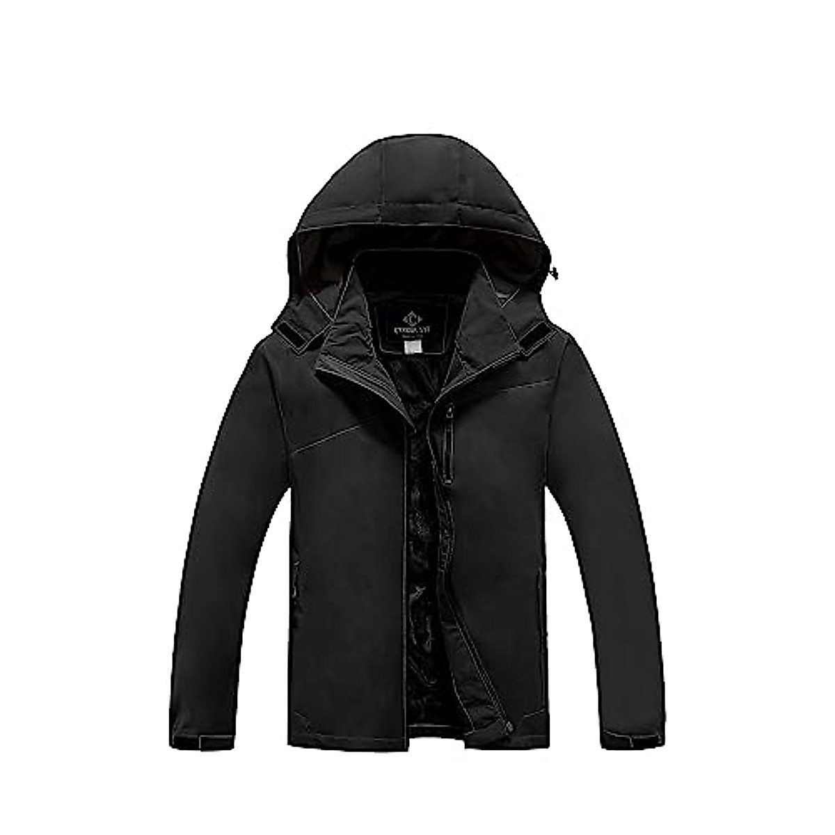 CorBuyit Men's Lightweight Waterproof Rain Jacket with Hood, Breathable Outdoor Coat for Work or Hiking