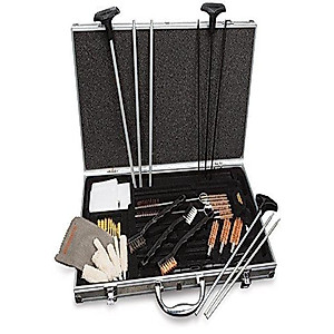 HOPPE'S Deluxe UACPR Premium Cleaning Kit W/Alum Case Box,Silver