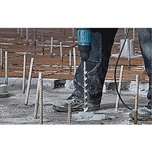 BOSCH HC5070 1-1/4 In. x 13 In. SDS-max Speed-X Carbide Rotary Hammer Bit for Concrete Drilling
