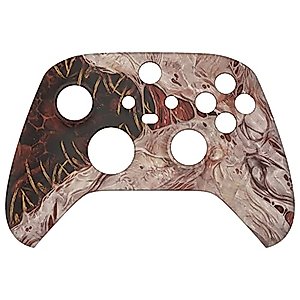 eXtremeRate Xeno Species Front Housing Shell for Xbox Series X/S Controller, Custom Soft Touch Cover Faceplate for Xbox Series X/S, Xbox Core Controller - Controller NOT Included