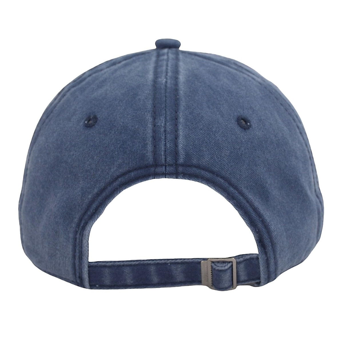 YEANIY Vintage Washed Cotton Navy Blue Baseball Caps Adjustable Unstructured Soft Blank Casual Dad Ball Hats for Men Women