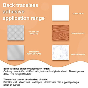 Adhesive Scrunchie Holder DIY Hair Accessories Organizer Wall Hooks Waterproof Scrunchy Storage Stick Scrunchies Holder Organizer Headband Hairband Hair Ties Holder (Simple Style, White)