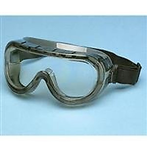 Delta Plus GG-25C-AF-AS Splash/Impact Goggle, Clear AF/PC Lens, Indirect Venting, Wide Adjustable Strap, Smoke Frame