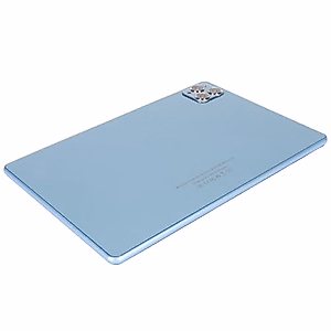 SHYEKYO Tablet, 1960X1080 Resolution Digital Tablet Dual Speakers 5G WiFi Blue 10.1 Inch for Video for Study (US Plug)