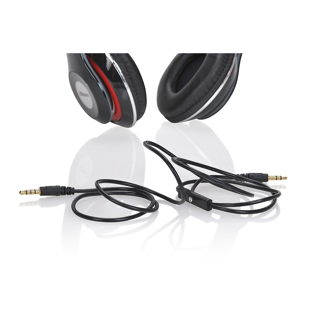 2BOOM MIXX Professional Over Ear Studio Foldable Digital Stereo Bass Wired Headphone Black