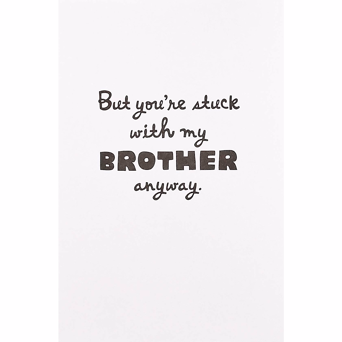 Greeting Card Happy Birthday To A Sister-in-Law Who Deserves The Very Best Funny