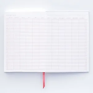 Designworks Ink Vintage Sass A5 Hardcover Notebook Journal, Design: Smart, Colour: White, 14.6cm x 21.6cm, JB86-1094EU. 240 Lined Pages. Soy Based Ink.