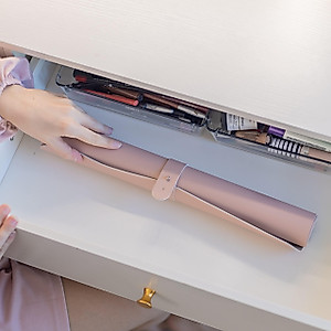 Makeup Mat for Vanity Top Protector, Cover Work Table Waterproof, Oilproof Dustproof Smooth and Soft, Pink 31.5" x 15.7" from NemoHome