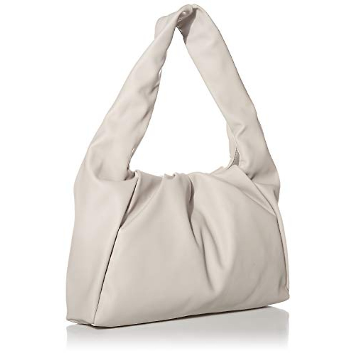 The Drop Women's Janelle Gathered Shoulder Bag, Ice Grey, One Size