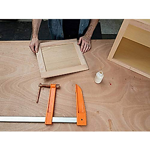 Jorgensen 9-Inch Deep-Reach Throat Bar Clamp, 48-Inch Max Opening