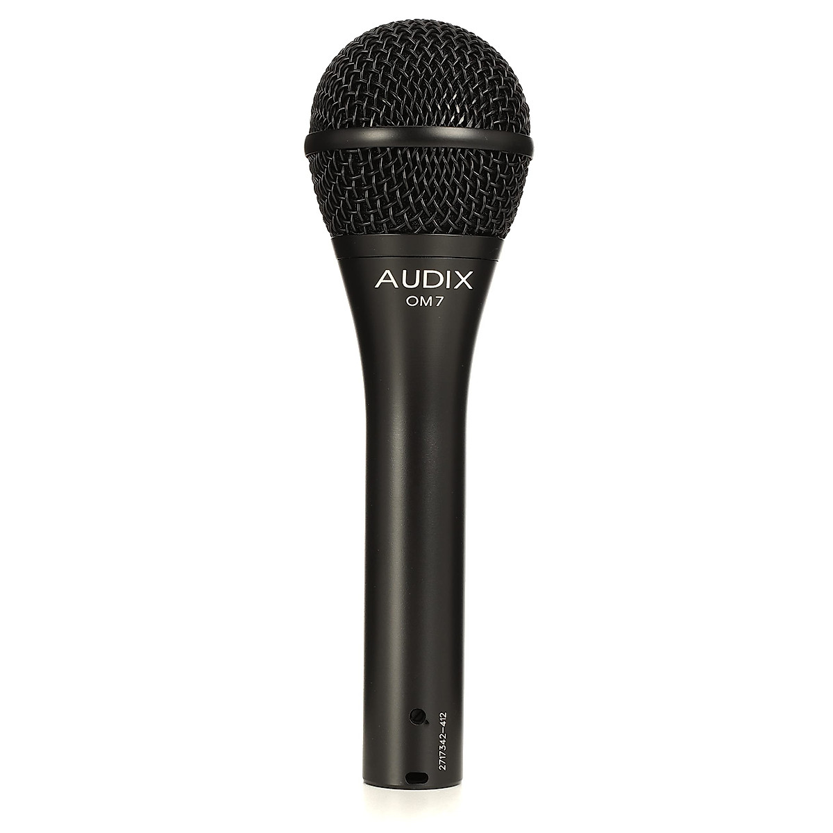 Audix OM7 Hypercardioid Handheld Dynamic Vocal Microphone for Stage Singers - Black